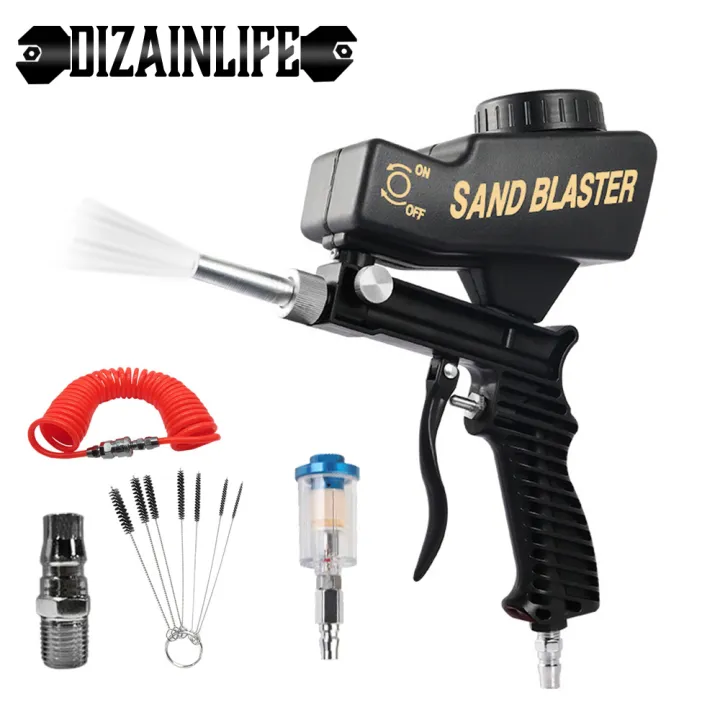 【Versatile】 Adjustable Sandblasting 90 Psi Portable Sand Blaster Paint ...