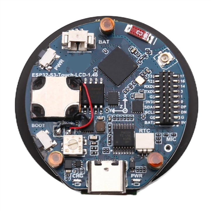 XiaoZhi AI Voice Chat ESP32 S3 Development Board 1.46 Inch Round LCD AI ...