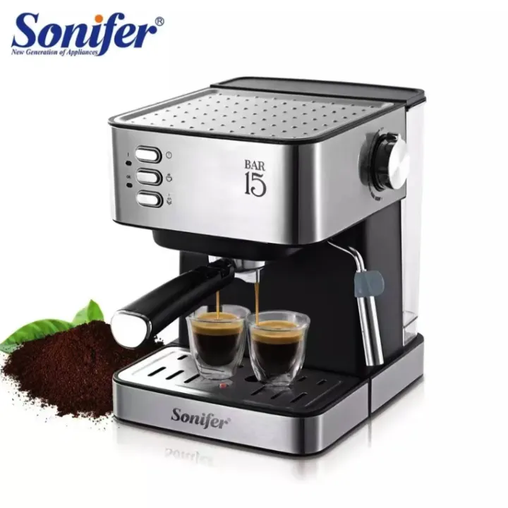 Espresso Coffee Maker Sonifer SF-3535 Household 15 bar High Pressure ...