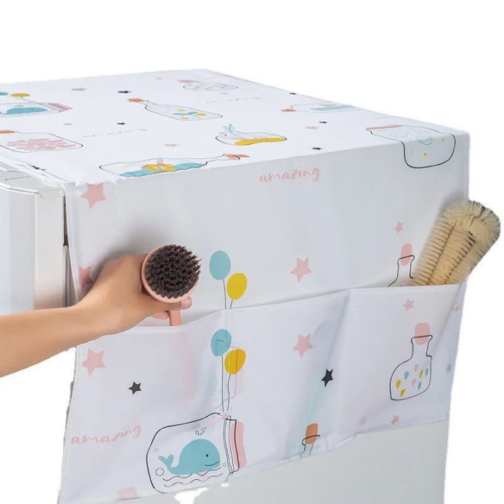 55*130cm waterproof refrigerator dust cover washing machine anti-dust ...