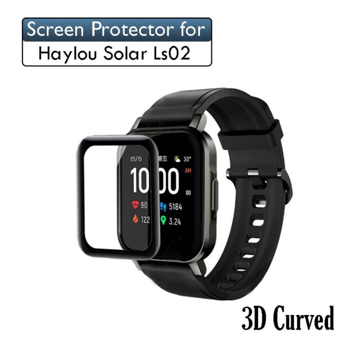 Haylou Ls02 Screen Protector 3D Full Curved Edge protective film for ...