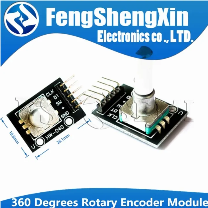 1pcs/lot New 360 Degrees Rotary Encoder Module Brick Sensor Switch ...