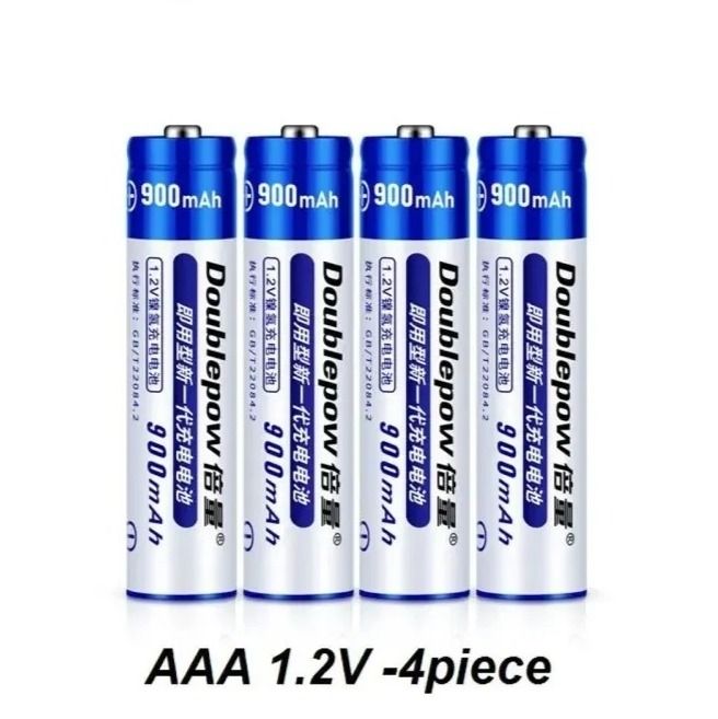 4pcs AAA Ni-Mh Battery 1.2V 900mAh LSD AAA NiMh Rechargeable Battery ...