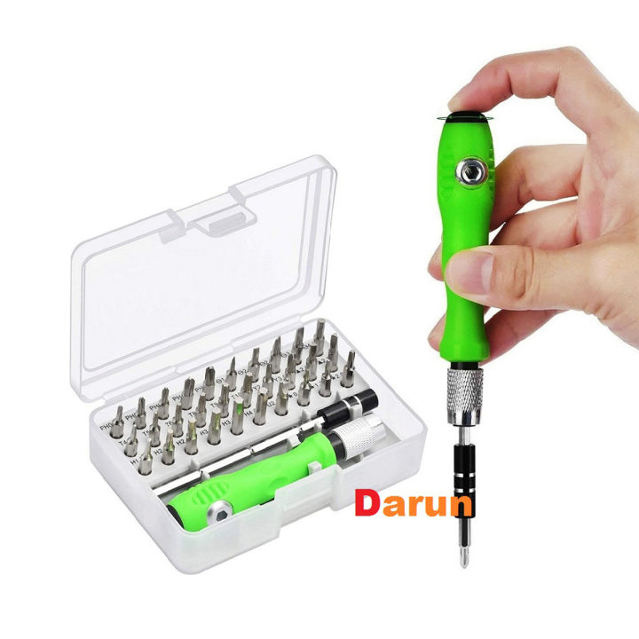 Multi Functional 32 in 1 Precision Handle Mini Screw driver set Mobile ...
