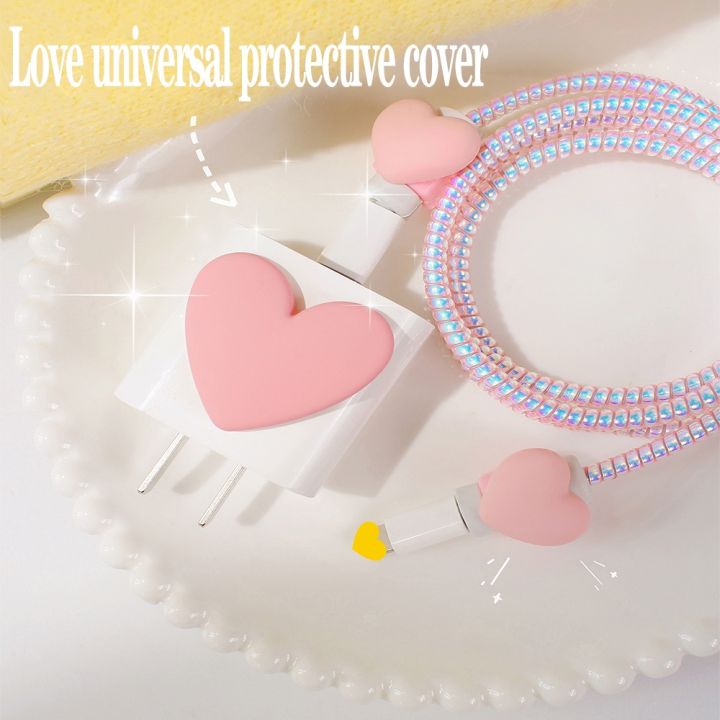 Love Set Cute Pattern Charger DIY for Android Charger Universal style ...