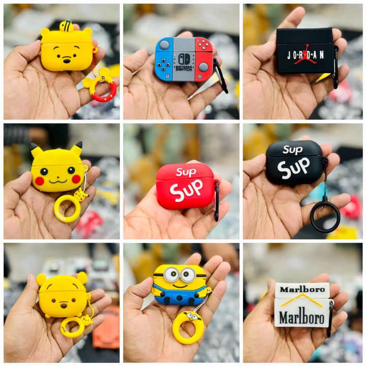 (Only Cover) For Apple (Airpods Pro/ pro 2nd Gen) Premium Earbuds ...