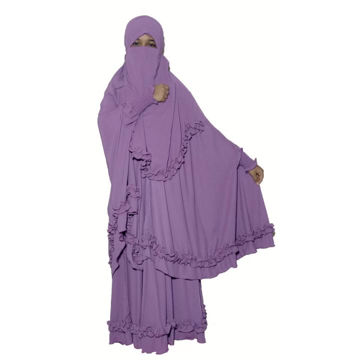 WOMEN KHIMER WITH SKIRT FULL SET PURE DUBAI CHERRY FABRIC INCLUDING ...