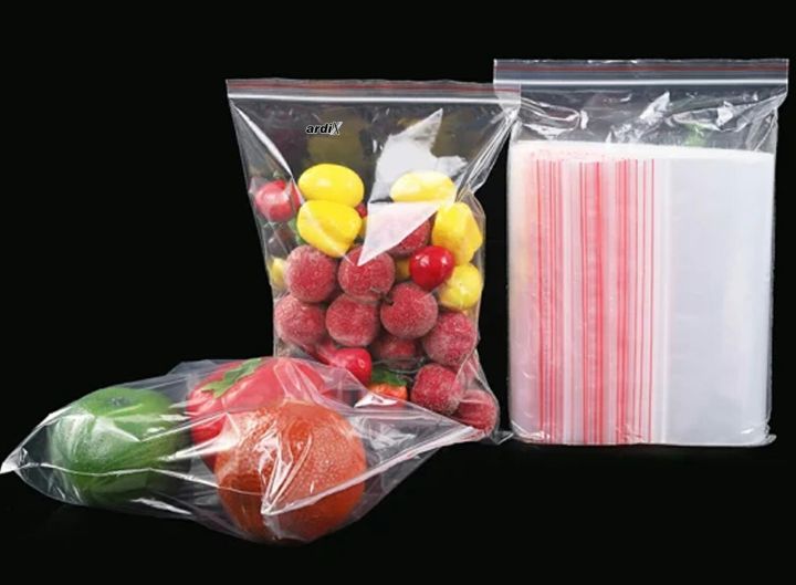 Zipper Poly Bag (7" X 10") - 50 Pcs | Daraz.com.bd