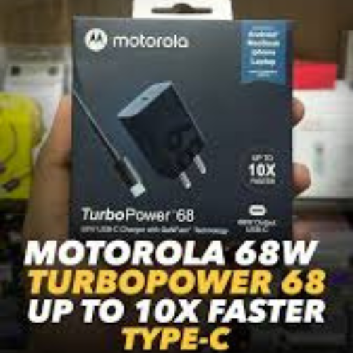 Motorola_ TurboPower 68W USB-C GaN Wall Charger. | Daraz.com.bd