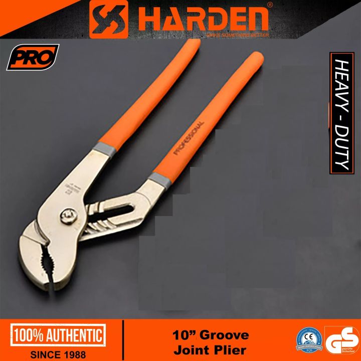 Harden 10'' Groove Joint Plier Monkey Plier 560411 | Daraz.com.bd