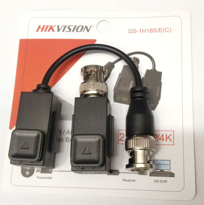 CCTV video Balun Hikvision 4K 8MP 5MP 2MP or BNC for CCTV Camera (1 ...