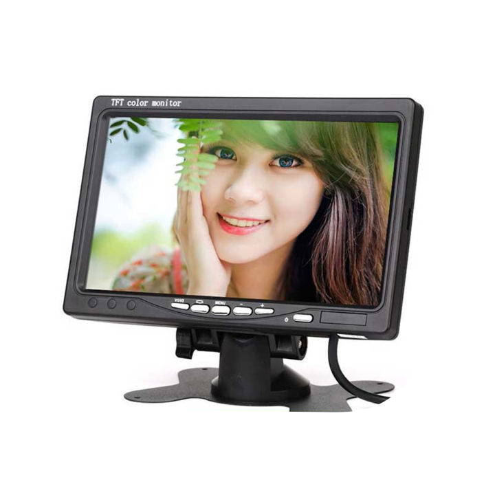 TOHAYIE 7 inch TFT Color Monitor for Car CCTV Reverse Rear View Backup ...