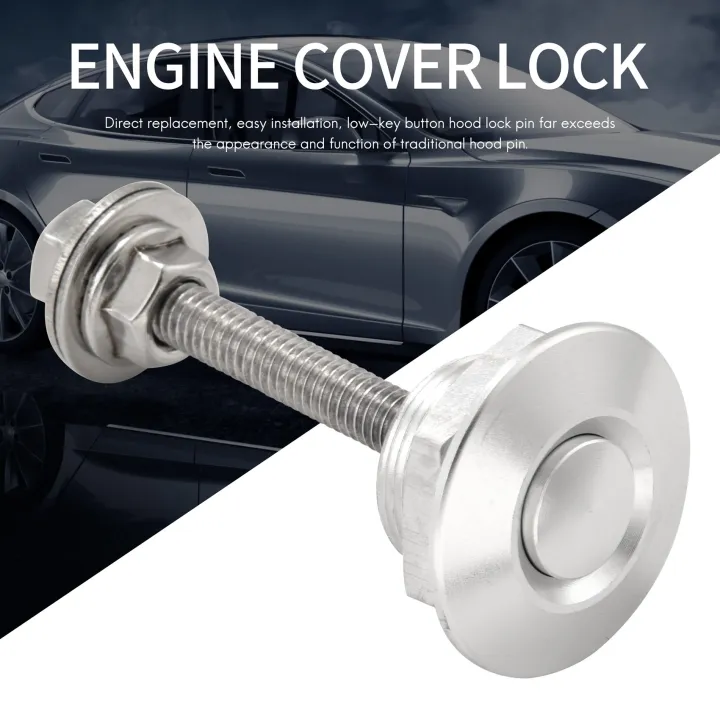 【Exclusive Online Deals】 4X Quick Release Push Hood Latch Button Car ...