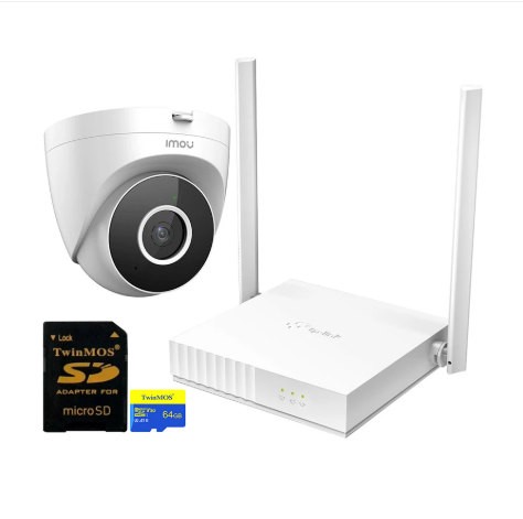 Security / IMOU 4MP Personal Security Single Camera Package with Router ...