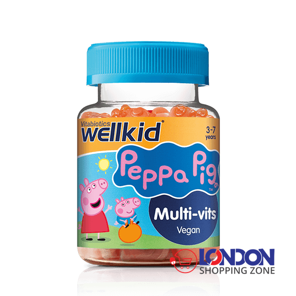 Vitabiotics Wellkid Peppa Pig Multi-vits strawberry flavour soft jelly ...