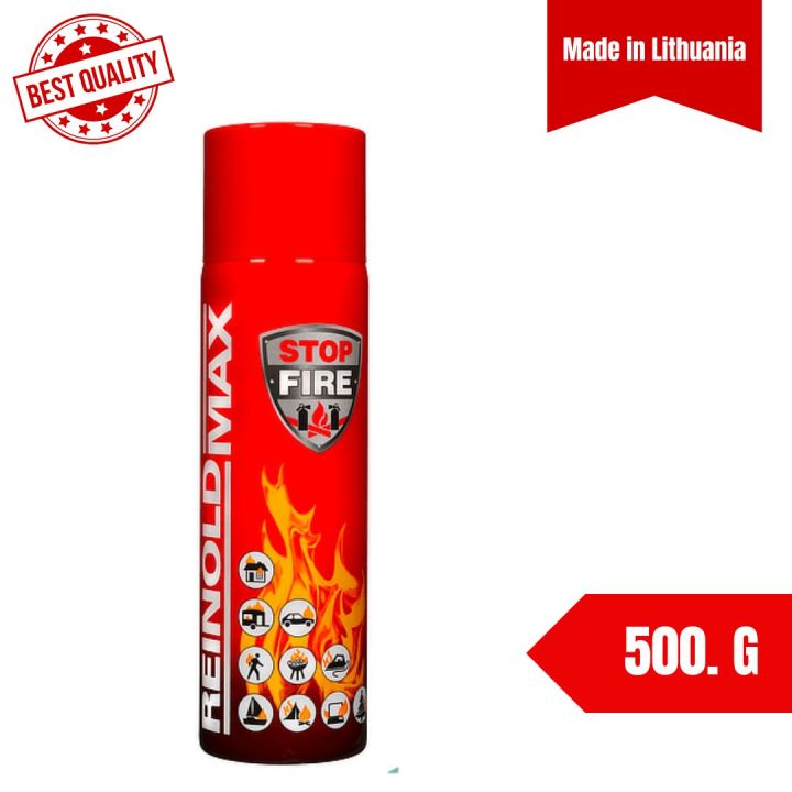 Stop Fire ReinoldMax Fire Extinguishing Spray 500 gram | Daraz.com.bd