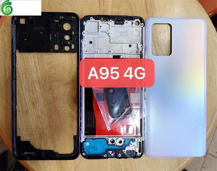 oppo A95 Full Body Housing / Middle Frame Chassis with Back Panel ...