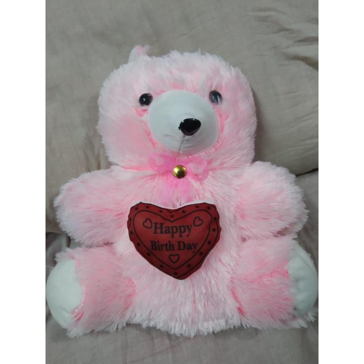 1 Feet Woolen Teddy Bear Soft Doll Happy BirthdayTo You & Love You ...