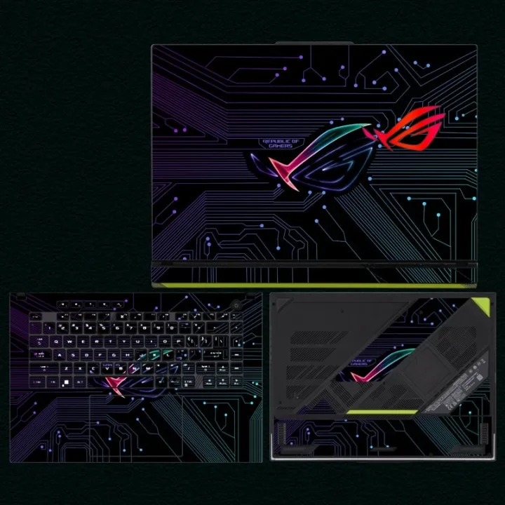 Laptop Skin for ASUS ROG Strix Scar G16 G634J/G18 G834J Vinyl Sticker ...