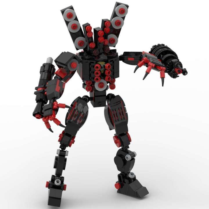 Mini Building Block Toy VS Monitor Man Compatible Lego Skibidi Toilet ...