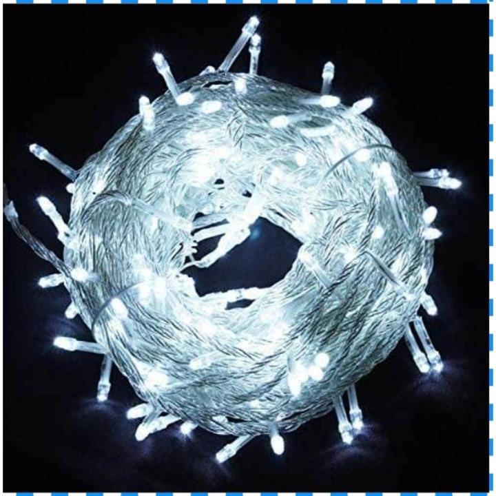 Fairy Decorative Light 100 Led- white , Weeding Festival Party 33 Feets ...
