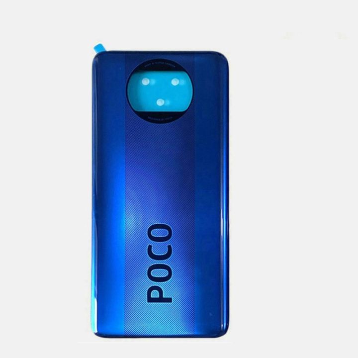 Replacement Backshell Glass Panel for Xiaomi Poco X3 Battery Back Door ...