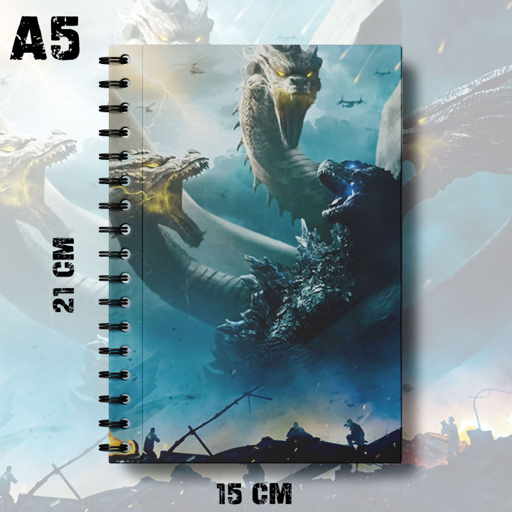 Notebook Godzilla King Of The Monster Writing Pad K261 K265 A5 | Daraz ...