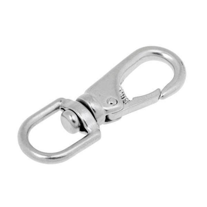 5x304 Stainless Steel Marine Boat Swivel Eye Quick Spring Snap Hook 0 ...