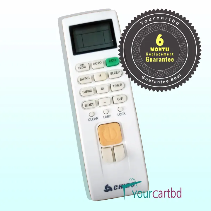 Chigo Air Conditioner Remote Control China AC remote control | Daraz.com.bd