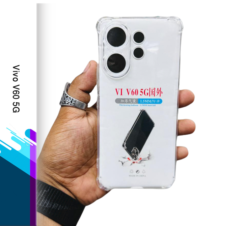 For Vivo V60 5G - AGT Crystal Clear Soft TPU Ultra-Thin Transparent ...