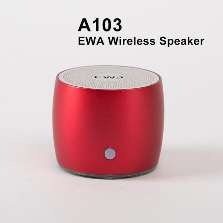EWA A103 Bluetooth Speaker Bass Metal Material Speaker Portable | Daraz.com.bd
