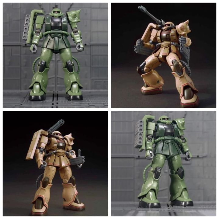 Kids Toy HG /144 GTO ZAKU Model MS-06CK Anime Figurine Assembly Action ...