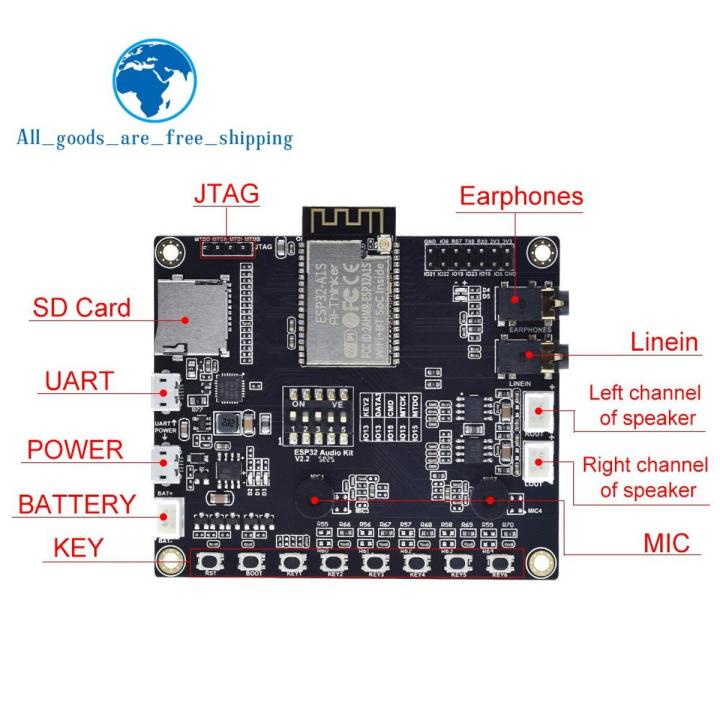 【happy One】esp32 Aduio Kit Wifi Module Esp32 Serial To Wifi Esp32