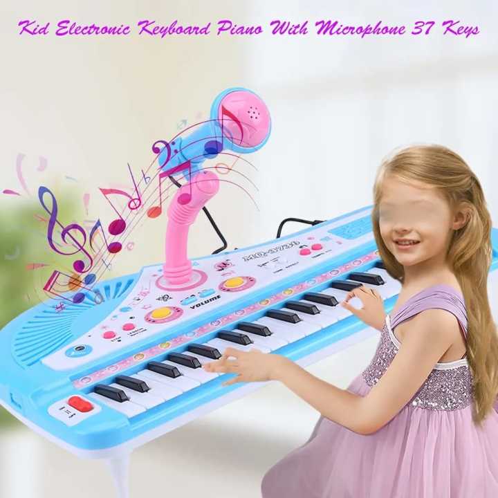 37 Key Electric Plug & Play Piano Great Multi-Function Musical Keyboard ...