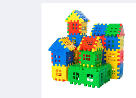 Block Set Educational Building Train Blocks For Kids -22 Pcs Plastic ...