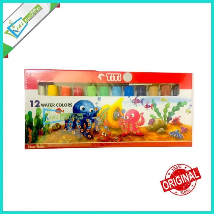 TiTi 12 Water Color Artist Color 1 box | Daraz.com.bd