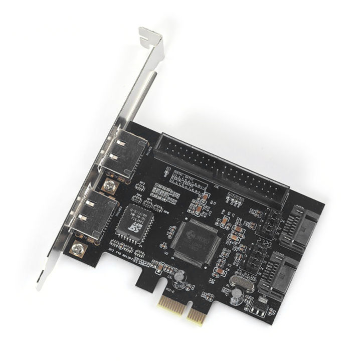 PCIe to 2 Ports SATA IDE eSATA RAID Controller Cards PCI Express ...