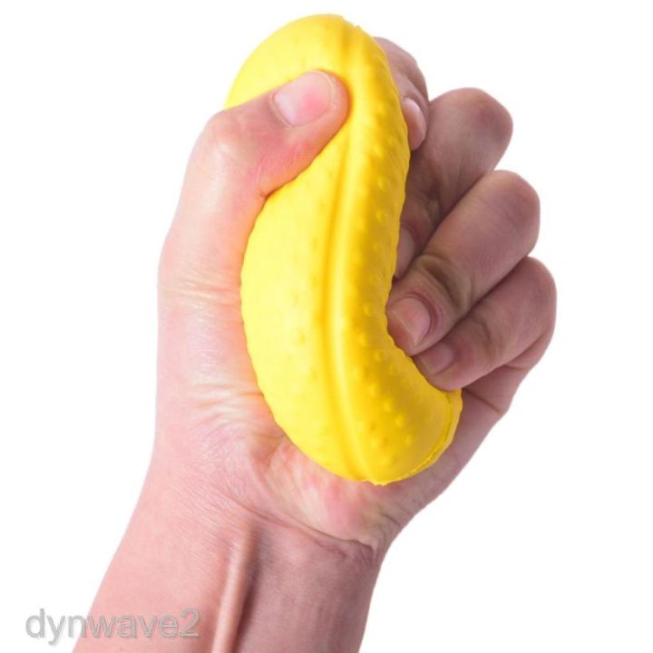 PU Foam Soft Hand Wrist Finger Grip Exercise Stress Relief Squeeze Palm ...