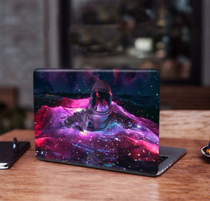 Space Astronaut Laptop Sticker Waterproof Removable Laptop Decal ...