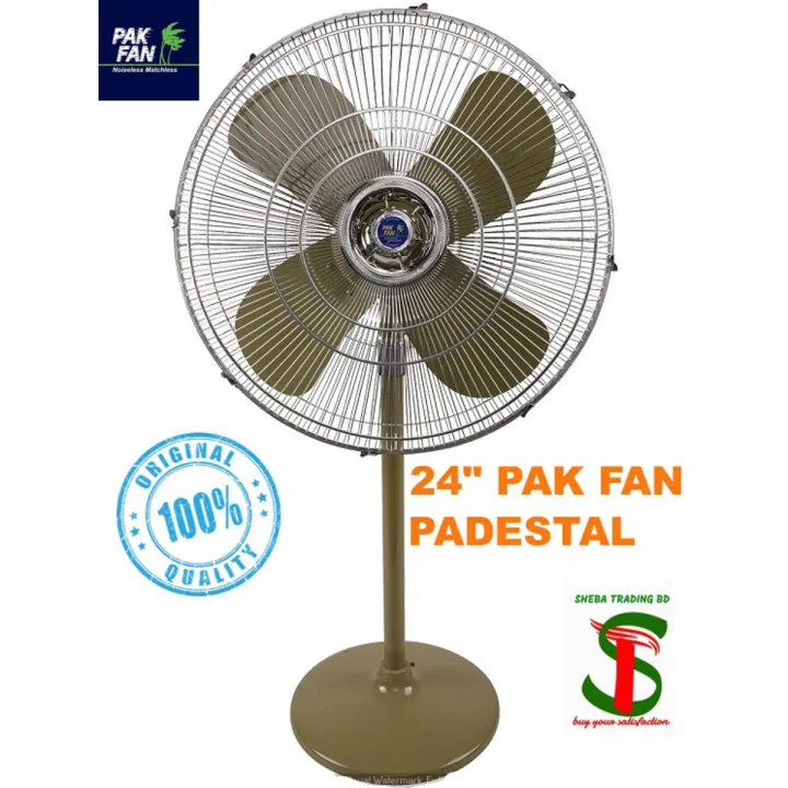 Pak Fan Padestal / Stand 18 INCH Full Metal Body (Olive Green) | Daraz ...