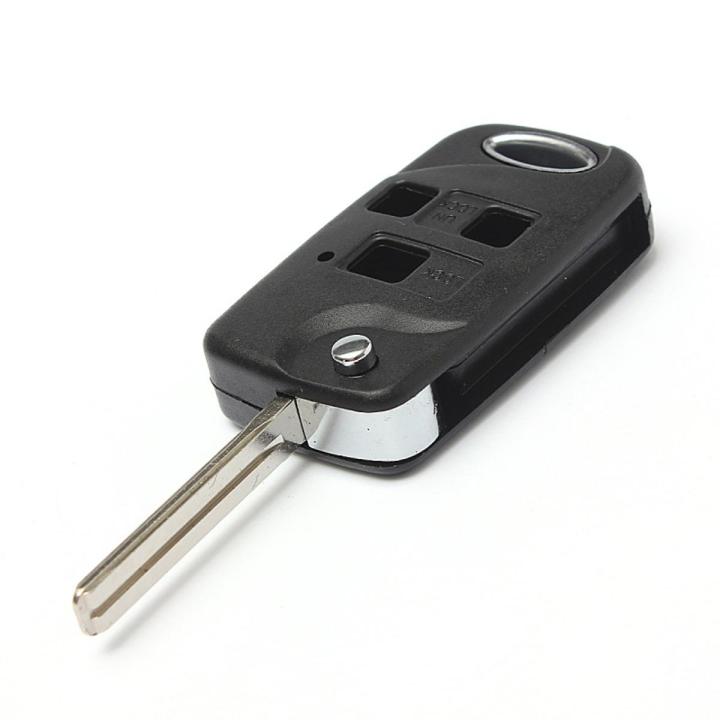 3 Buttons Conversion Flip Key Remote Fob Case For Lexus Is200 Ls400 ...