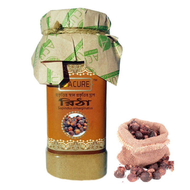 Acure Reetha Powder - 100gm | Daraz.com.bd