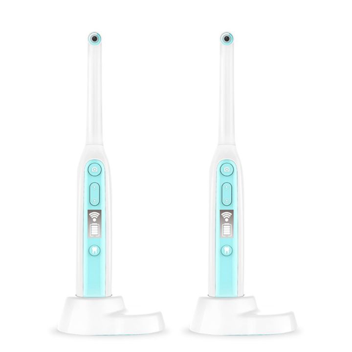 2X 1080P Wireless Wifi Oral Dental Endoscope 8 Adjustable Lights ...