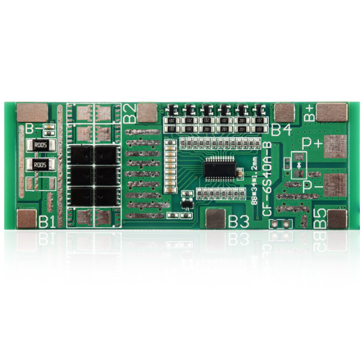 24V 6S 20A 18650 Li-Ion Lithium Battery Protection Board Solar Lighting ...