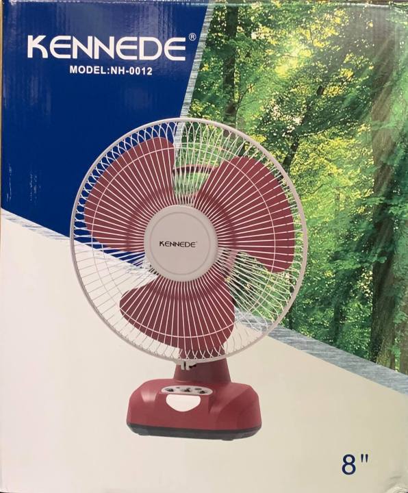Kennede Rechargeable Fan NH -0012 12 inches | Daraz.com.bd