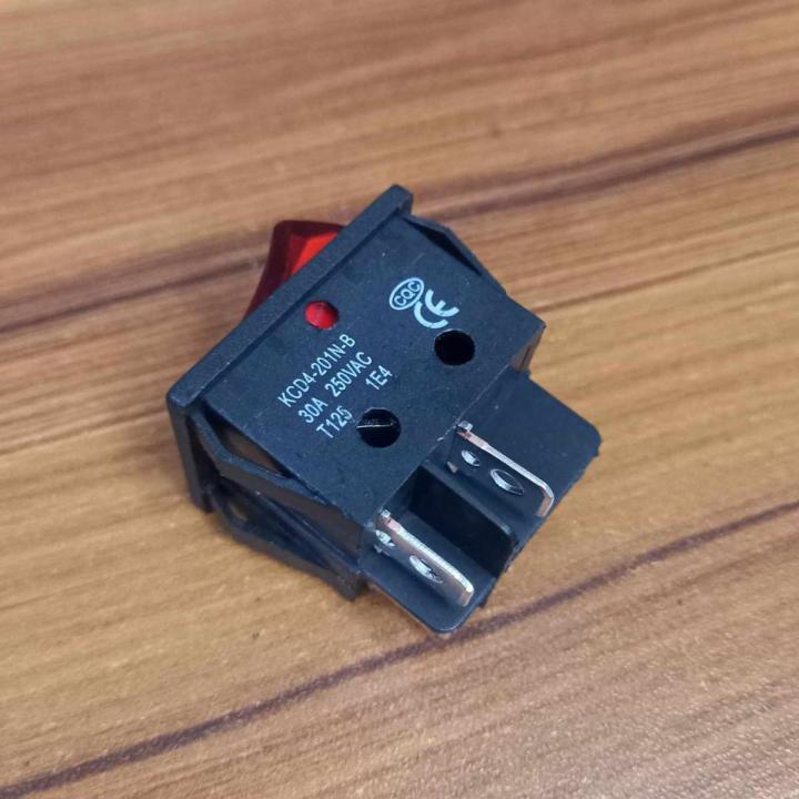 4 Pin KCD4-201N-B Rocker Switch 30A 250V 4 Pin Black Color Switches ...