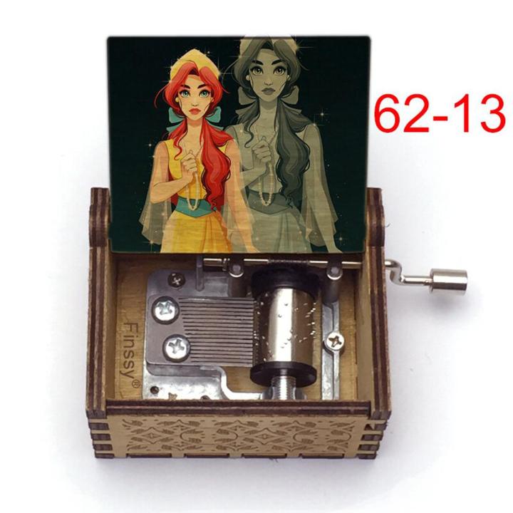 Wooden Anastasia Music Box music theme once upon a December Birthday ...