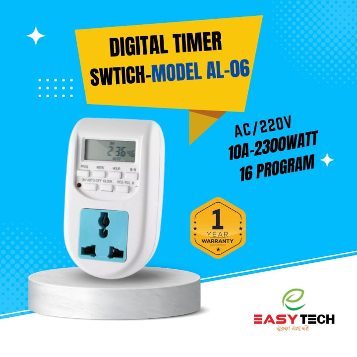Weekly programmable digital auto timer/Easy to Use And Maintain/Brand ...