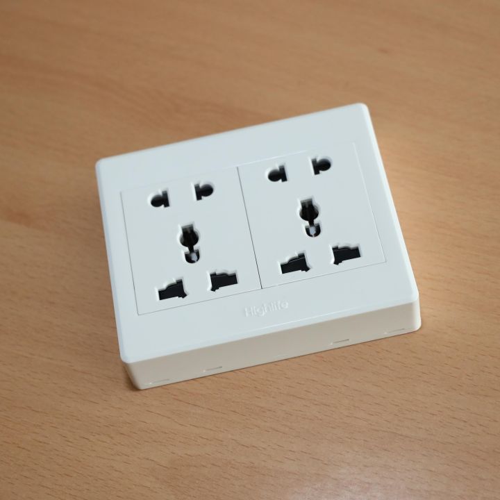 Electric 10 pin wall multi socket MK Socket Combined Socket | Daraz.com.bd