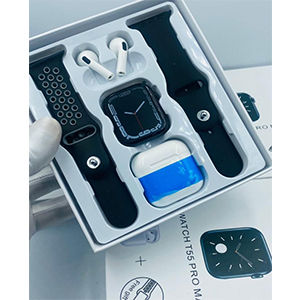 T55 Plus Pro Max Bluetooth Calling Smartwatch with Free 2 Pair belts ...